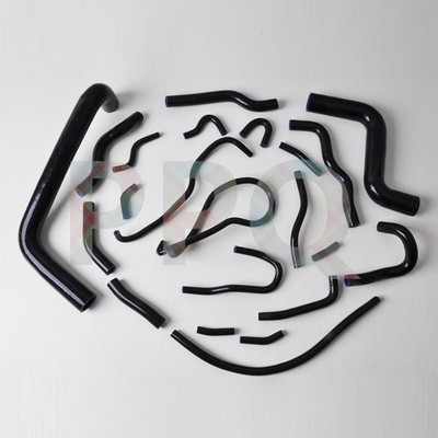 Black Silicone Hose Kit For Lexus 400 LS400 4.0L V8 DOHC 1990-1994 1991 ...