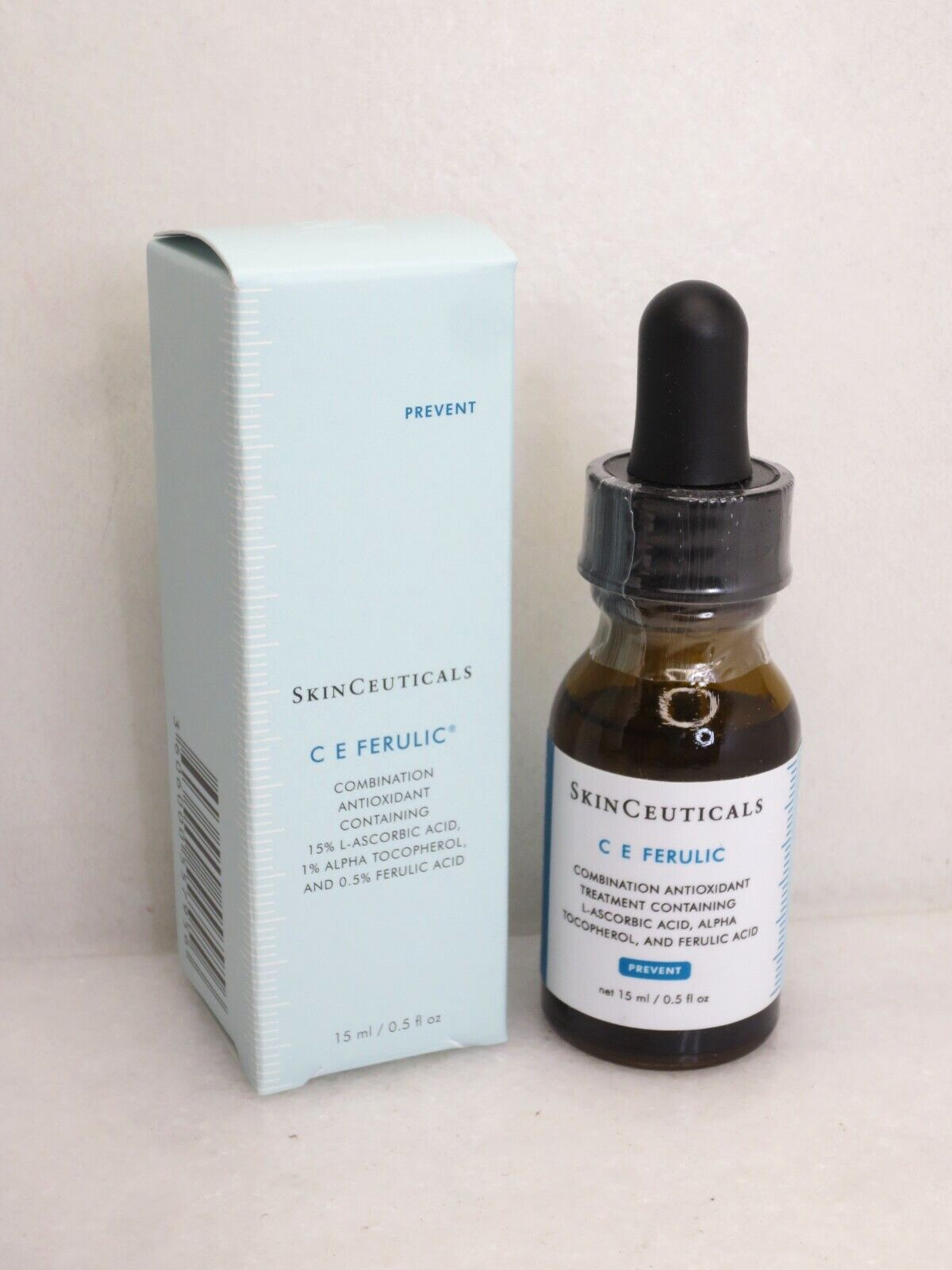 SKINCEUTICALS C E FERULIC SERUM ANTIOXIDANT TREATMENT 0.5 OZ BOXED | eBay