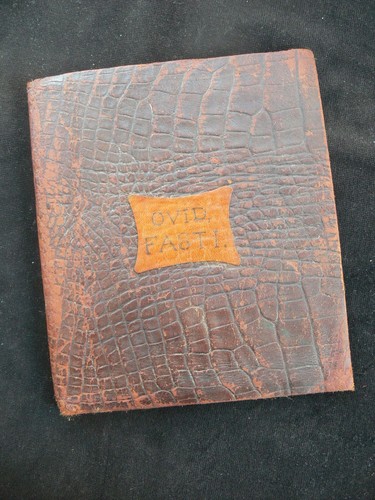 Ovid: Fasti (Book I) Original Manuscript English Translation - Poss ...