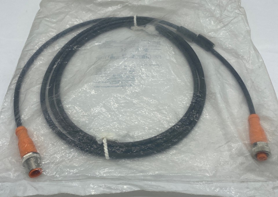 IFM EVC013 Sensor Connecting Cable M12 Connector, 2M | eBay