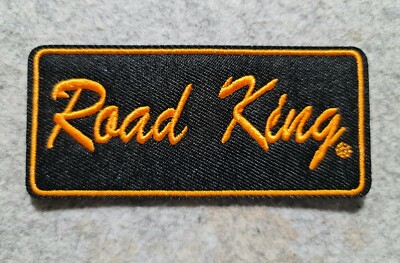 ROAD KING HARLEY DAVIDSON BIKER PATCH IRON / SEW ON | eBay