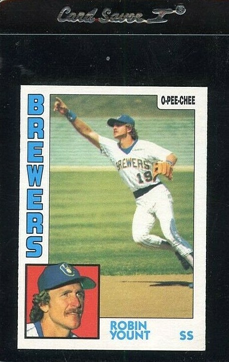 1984 OPC O PEE CHEE #10 ROBIN YOUNT HOF MILWAUKEE BREWERS | eBay