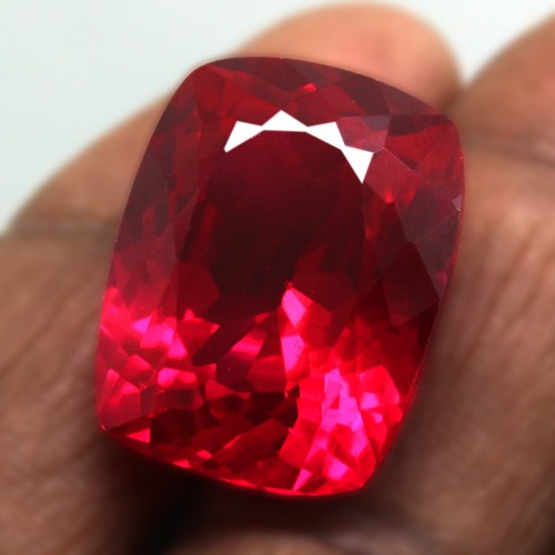 Certified 38.50 Ct Natural RARE Burma Blood Red Ruby Unheated AAA+ ...
