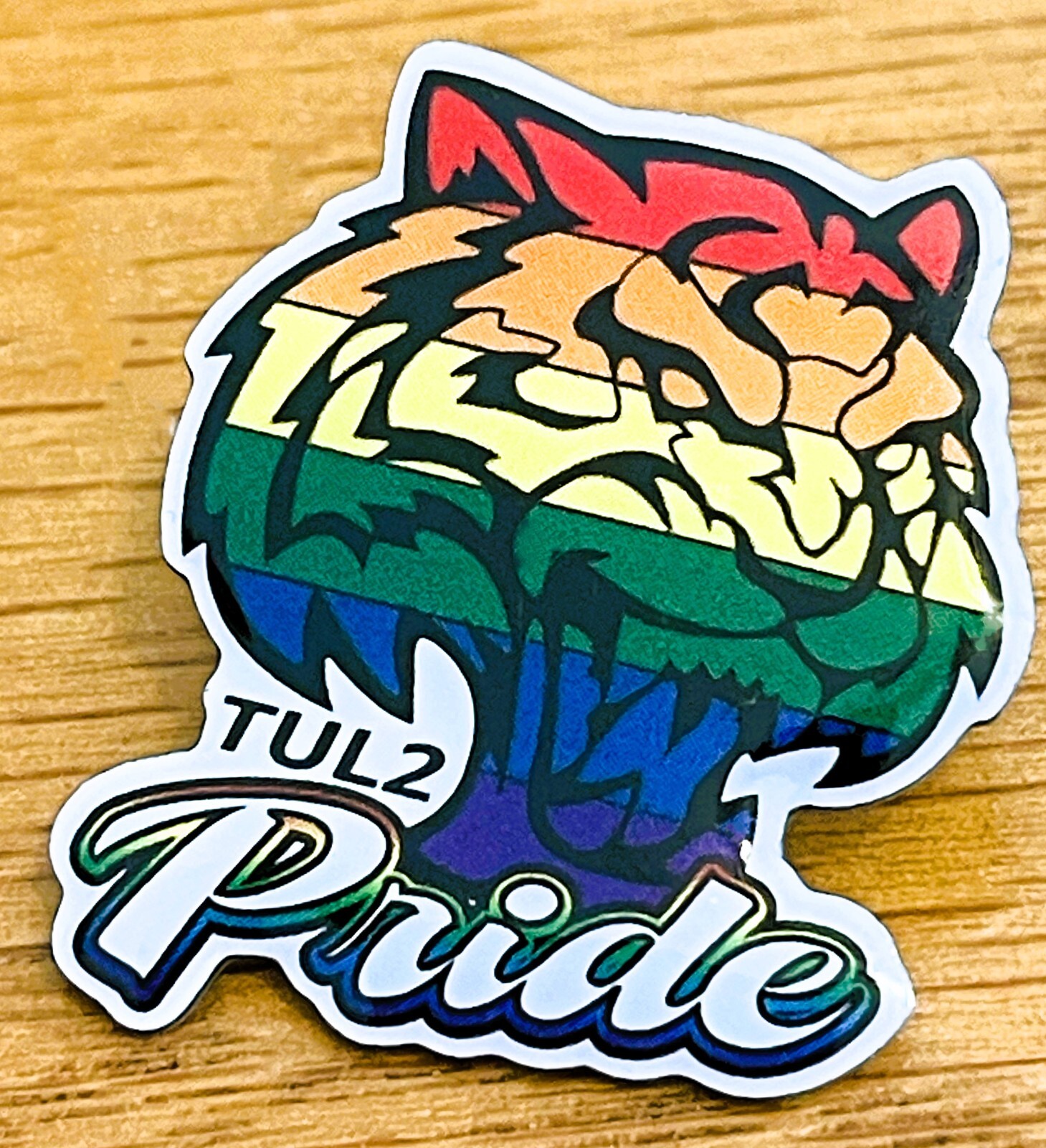 TUL2 Pride Glamazon ONE LOVE Amazon Peccy Employee Pin | eBay