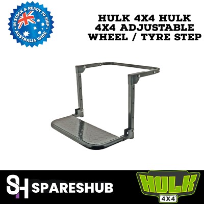 Hulk 4x4 Adjustable Tyre Step Ladder | eBay Australia