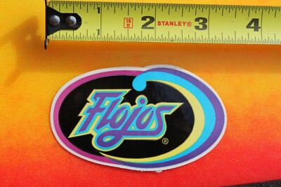 FLOJOS Sandals Neon Fresh Jive 90's Surf Beach Wave V14a Vintage ...