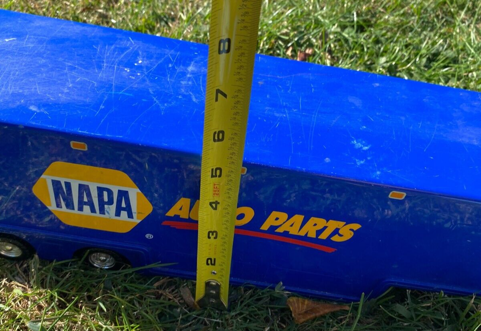 Toy Semi Tractor Trailer Napa Auto Parts Blue 16" Trailer Only | eBay