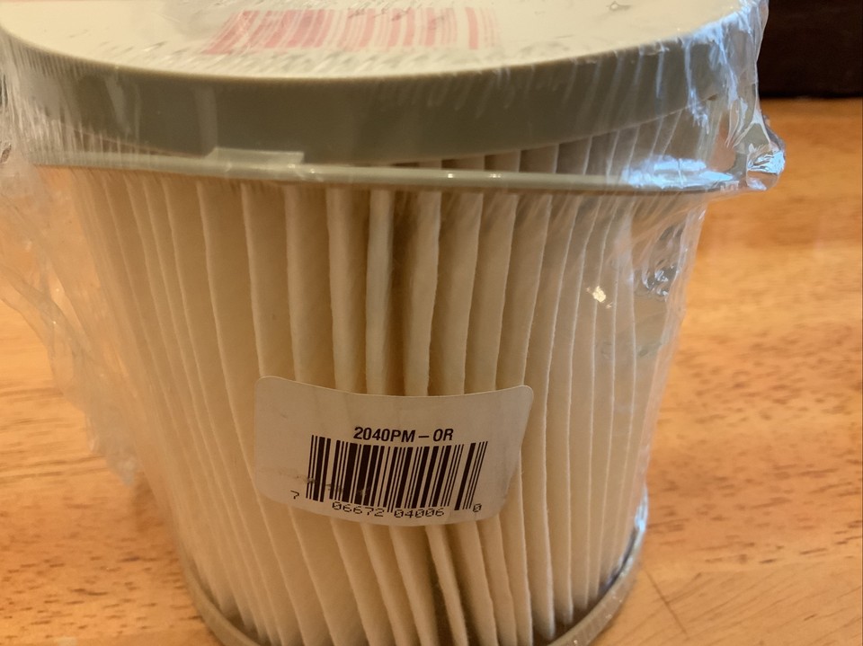 Racor 2040PM- 0R 10 Micron Fuel/Water Filter Element. ( 2040PMOR ) | eBay