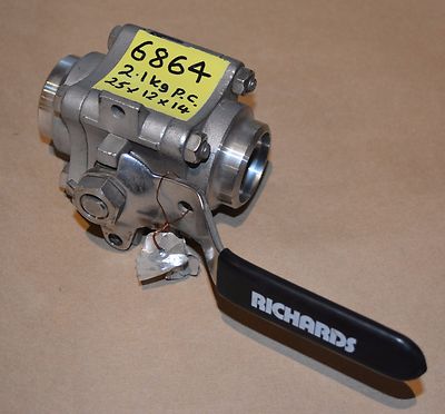 RICHARDS KEYSTONE 1.25" DN32 032 R382 SWWTST1/40 PN70 ball valve CF8M ...