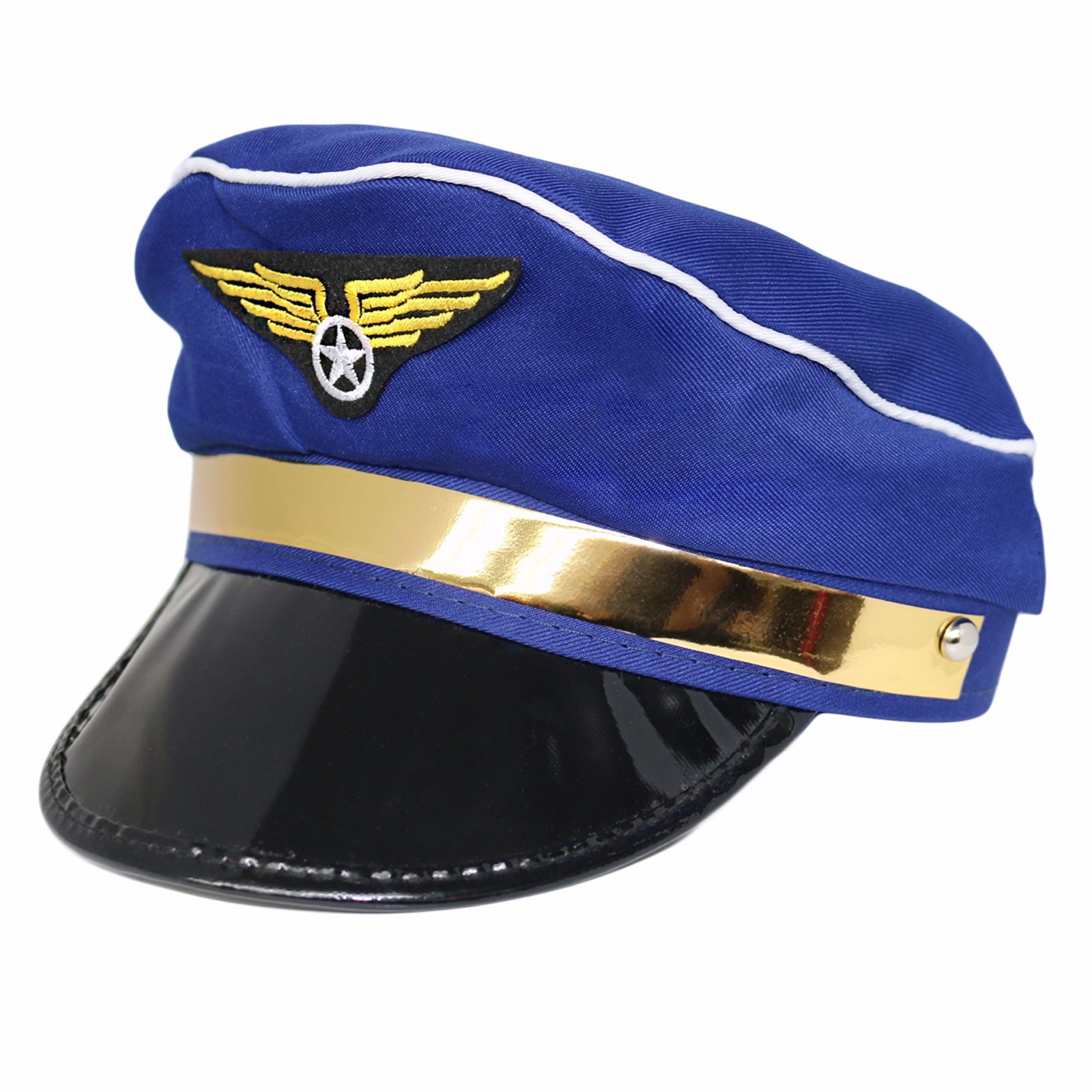 Kids Adults Fancy Dress Airforce Air Pilot Plane Airline Captain ...