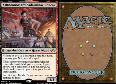 Magic the Gathering -MTG- Asmoranomardicadaistinaculdacar 186/303 | eBay