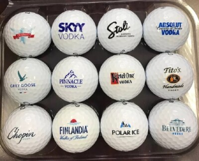 3 Dozen Callaway Chrome Soft X (Premium Vodka LOGOs) Brand New Golf ...