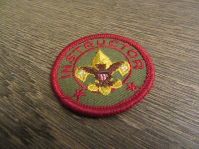 Instructor 1960's Gauze Back Position Patch IN5 | eBay