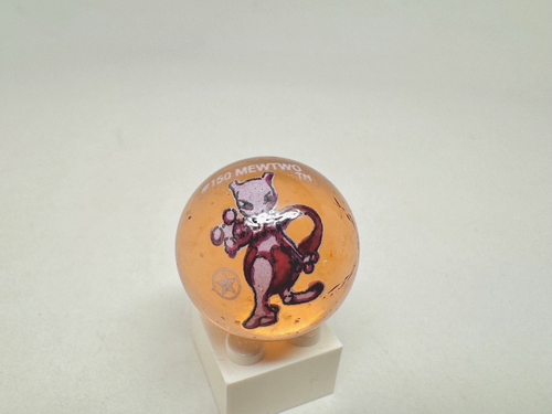 Pokémon Vintage Marble MEWTWO #150 light rose 1st Edition with Star | eBay