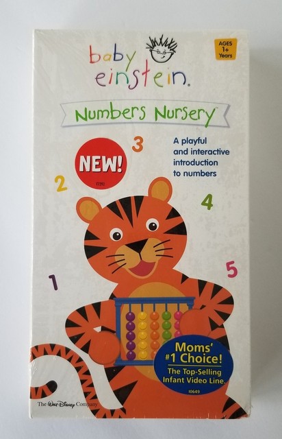 Baby Einstein: Numbers Nursery (VHS, 2003) for sale online | eBay