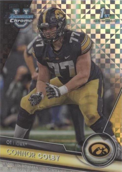 2023 Bowman University Chrome - Connor Colby #7 X-Fractor (RC) for sale ...