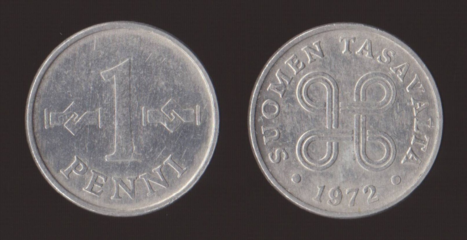 FINLANDIA 1 PENNI 1972 SUOMEN TASAVALTA | eBay