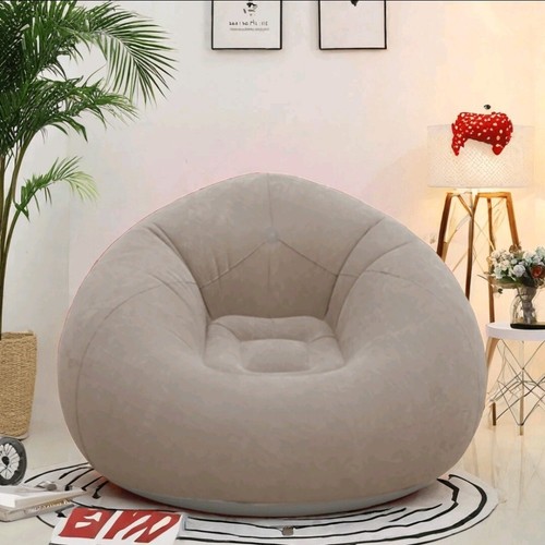 Large Slouchy Inflatable Sofa Chairs Lounger Seat Bean Bag Sofas Pouf ...