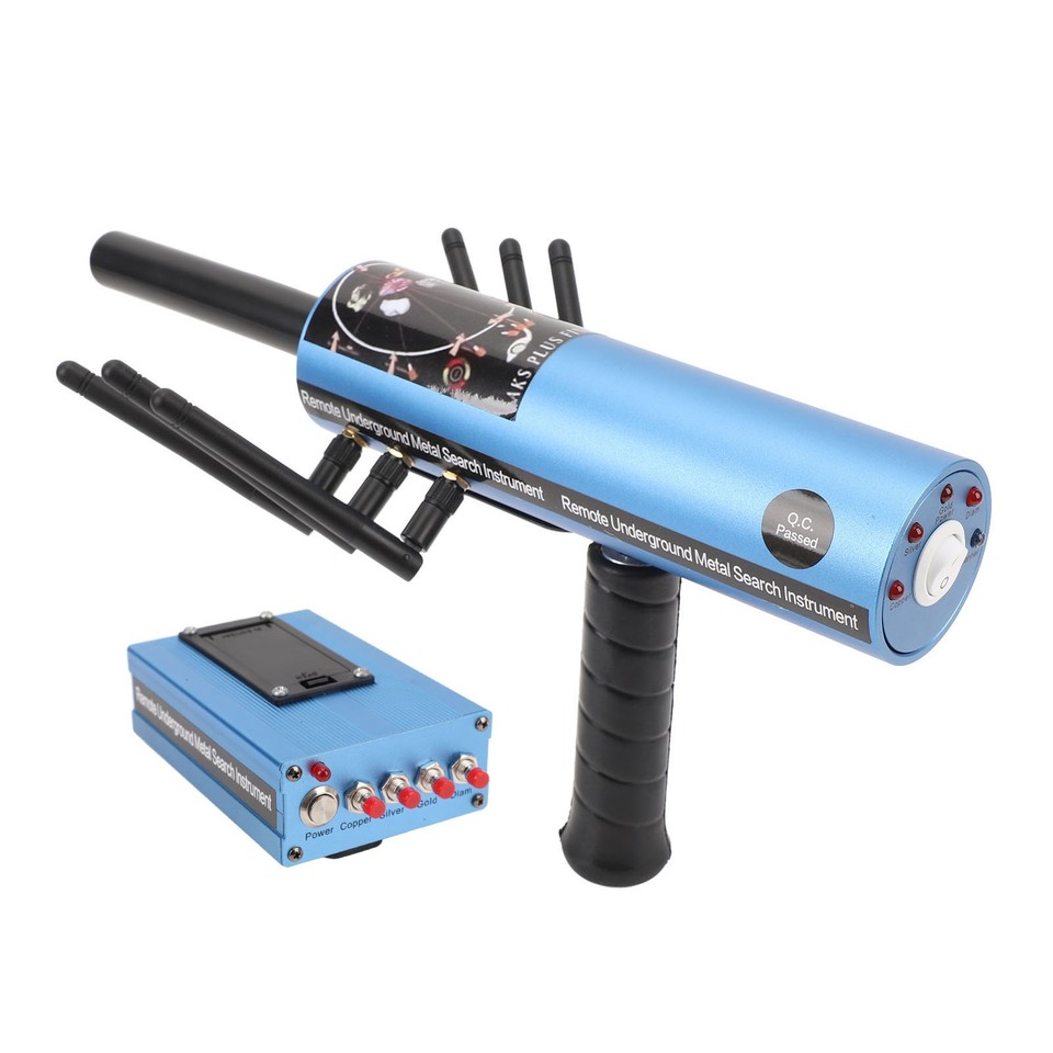 Metal Detector 30m Depth Metal Pinpointer 1200m Range Gold Silver ...