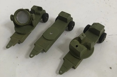 WW2 Marx toys US army search light and other trailers | eBay