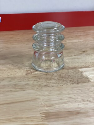 Hemingray - 10 Made in USA - 18-50 Clear Glass Insulator | eBay