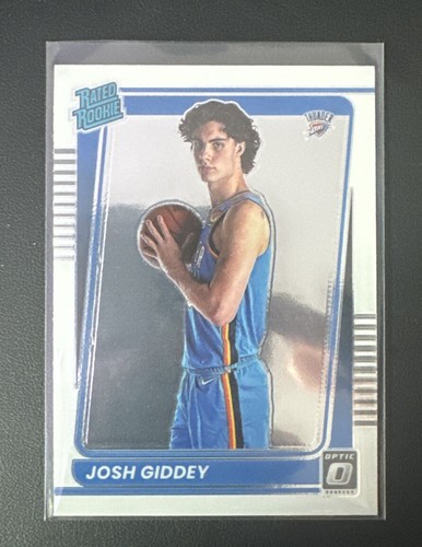 2021-22 Panini Donruss Optic - Rated Rookie Holo Prizm #152 Josh Giddey ...