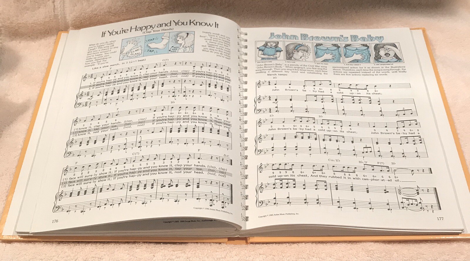The Reader's Digest Children's Songbook - Hardcover Spiral Bound 1995 ...