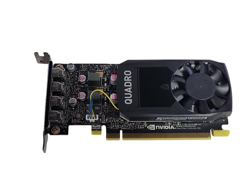 NVIDIA Quadro P1000 4GB GDDR5 Workstation Graphics Card, LP Bracket Q ...