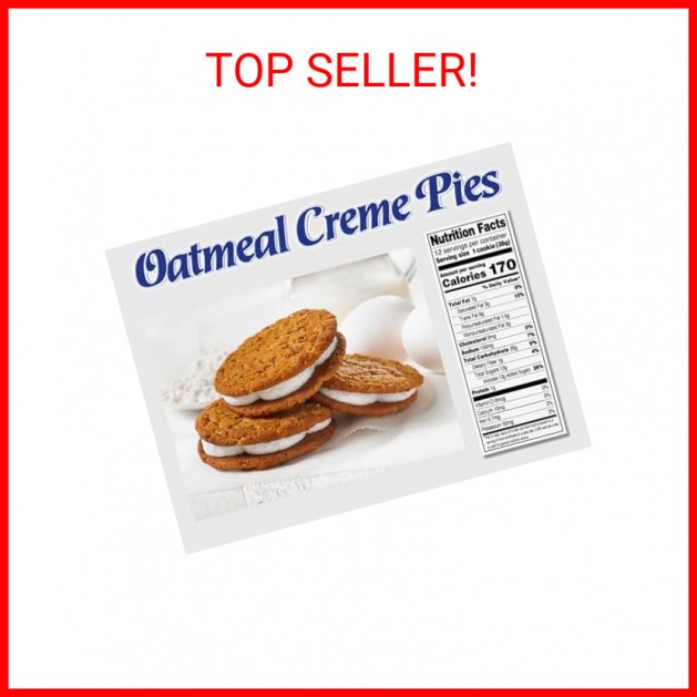 Little Debbie Oatmeal Creme Pies, 12 Individually Wrapped creme pies ...