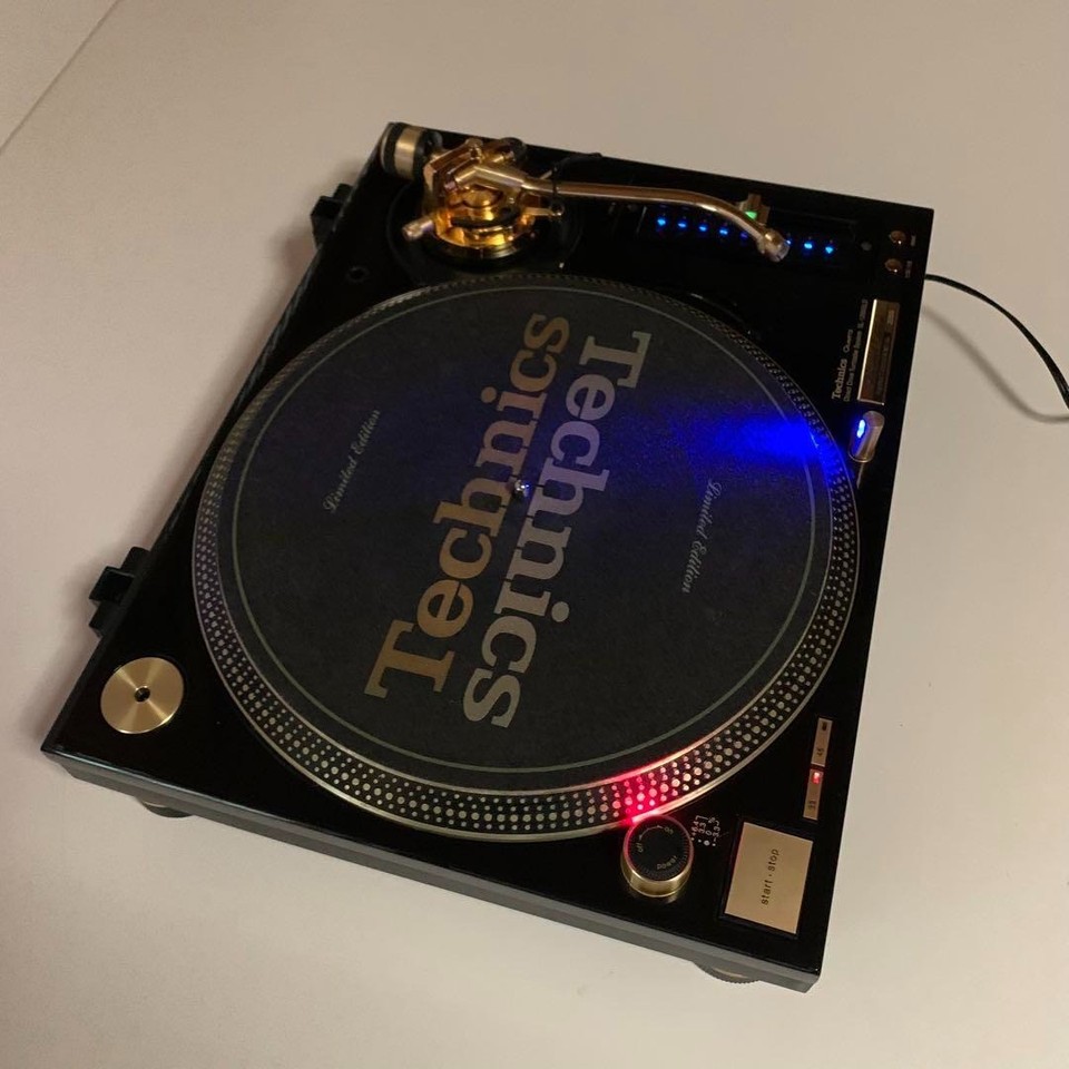 Technics SL-1200GLD Turntable Limited Edition Gold DJ Player VHTF from ...
