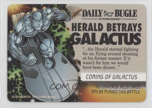 1997 Overpower CCG Monumental Coming of Galactus Herald Betrayes 0c41 ...