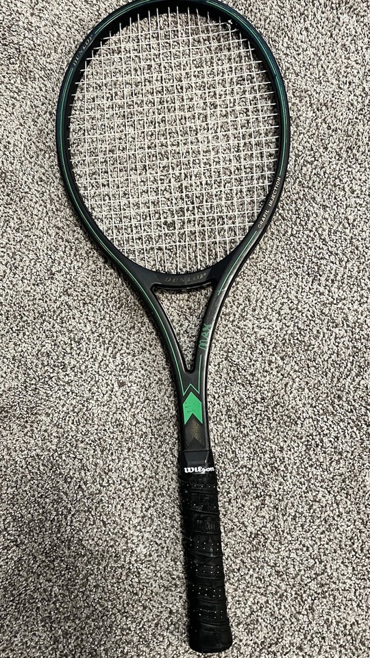 DUNLOP MAX 200G GRAFIL INJECTION TENNIS RACQUET 4 1/2 CASE RARE EUC! | eBay