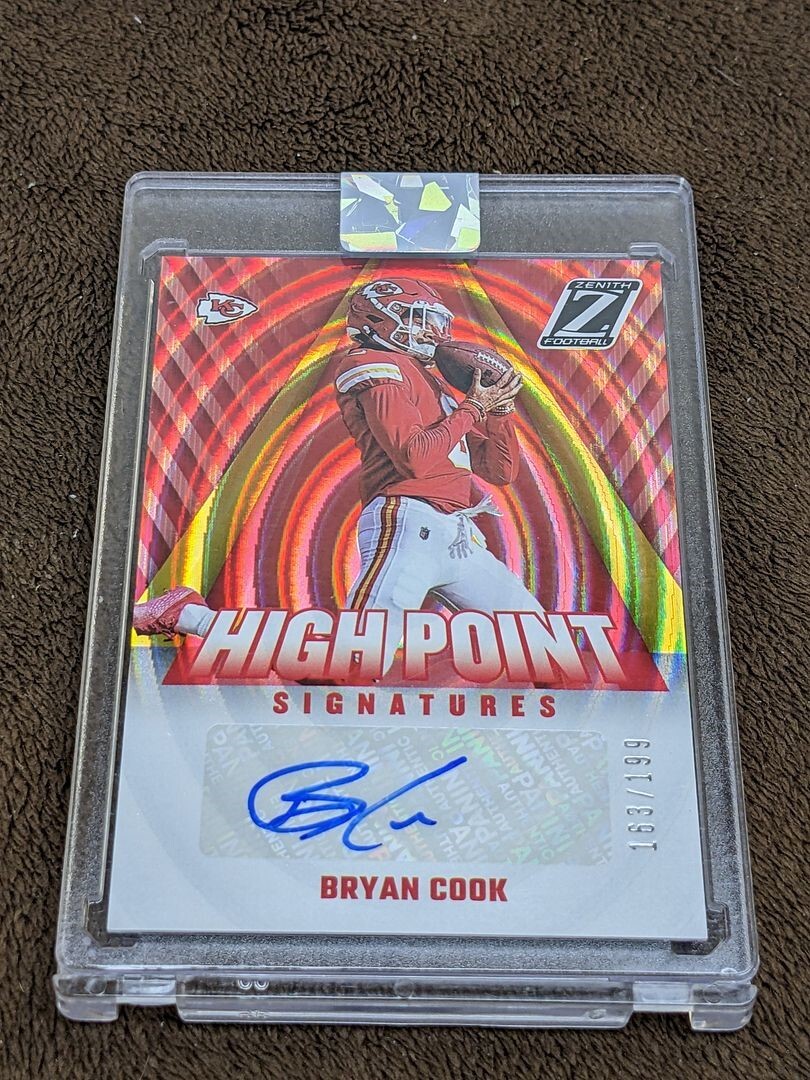 2023 ZENITH HIGH POINT /199 AUTO BRYAN COOK CHIEFS | eBay