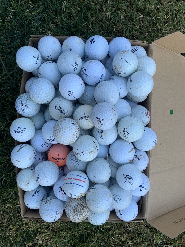 13 DOZEN RECYCLED GOLF BALLS | eBay