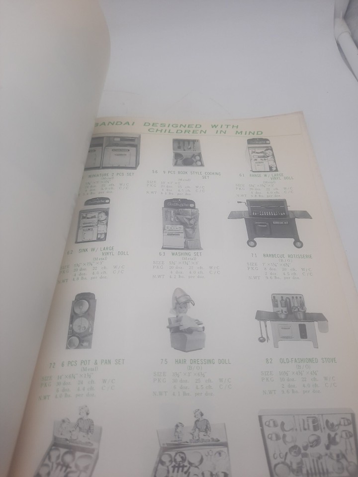 Vintage 1963 Toy Catalog Bandai Toys | eBay