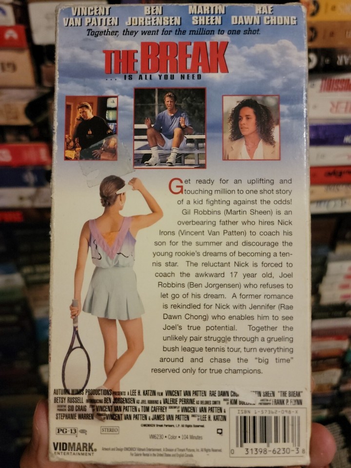 The Break 1995 VHS Rare Hard To Find Original Release Version | eBay
