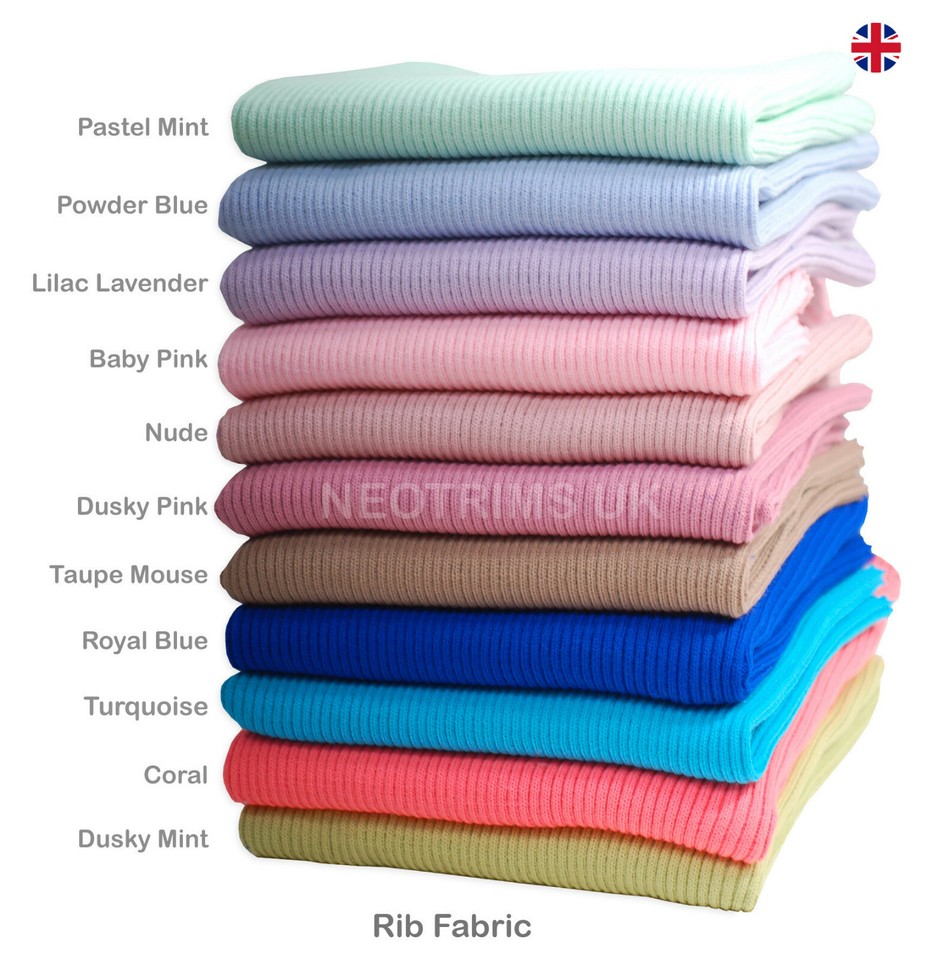 Rib Knit Fabric Sweater Material,Cuff Trim Waistband,Chunky Stretch ...