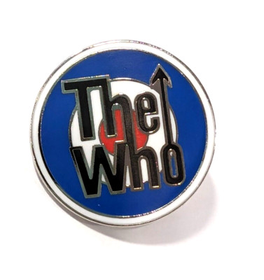The Who - Mod Logo Target Symbol Heavy metal band Enamel Patch Metal ...