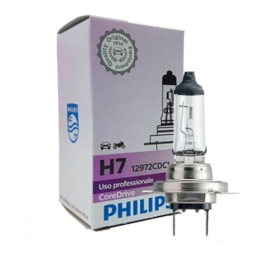 Lamp H7 Halogen Philips 12V - 55W Coredrive Lights High Quality' Car ...
