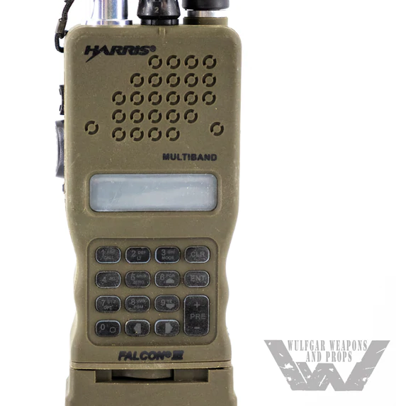 US Army SATCOM Field Radio COSTUME PROP Walkie Talkie Commo Comms S6 ...
