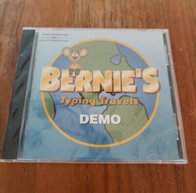 Bernie's Typing Travels Demo - PC CD Rom Video Game - Rare New Sealed ...