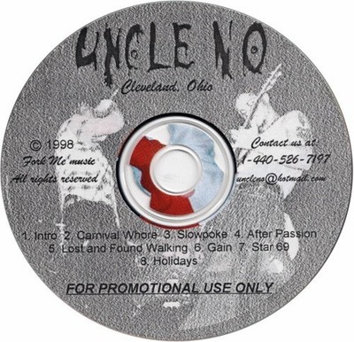 Uncle No "Self-Titled" CD PROMO Fork Me Music Nu Metal RARE 1998 | eBay