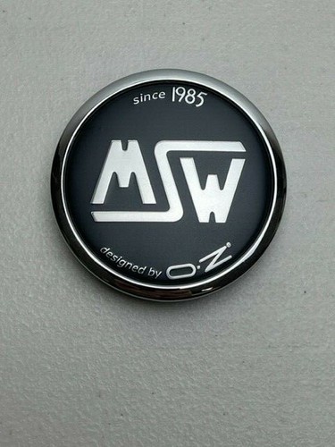 MSW By OZ Since 1985 Matte Black Snap In Wheel Center Cap XC566VW | eBay
