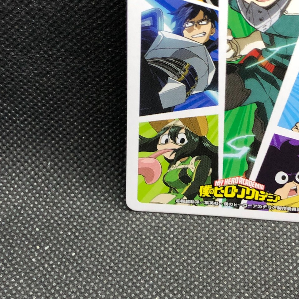 Ryukyu My hero academia Play Card Jump Anime 5 Japanese Rare Japan F/S ...