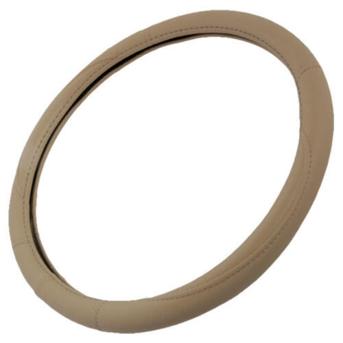 Ergonomic No Slip Leather Grip Steering Wheel Cover Skin Standard Fit ...