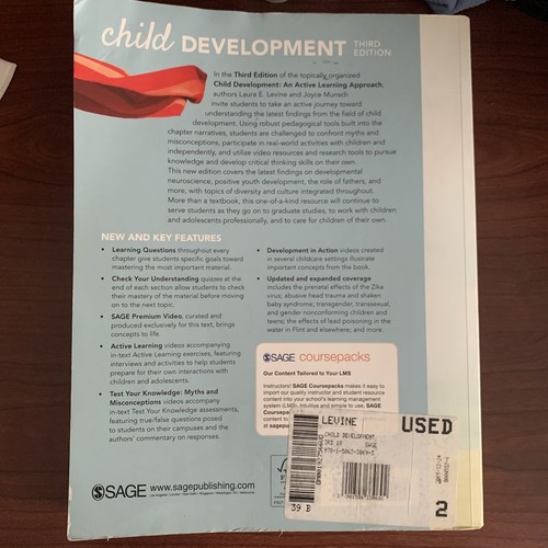 Child Development : An Active Learning Approach by Joyce Munsch and ...
