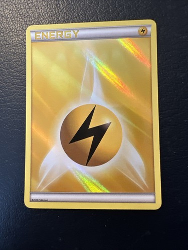 Pokémon - Electric Lightning Energy - Reverse Holo - 2013 - Yellow | eBay