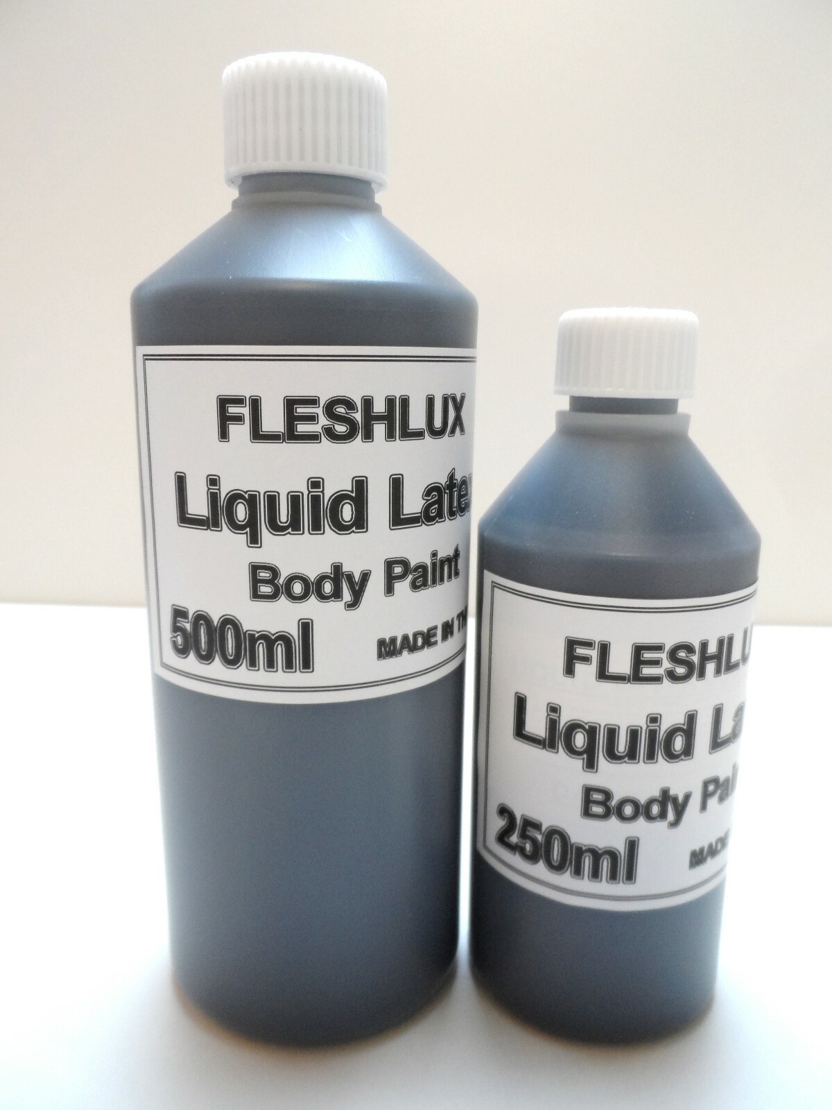 500ml Liquid Latex Halloween Black White Blue green flesh Fake Skin ...
