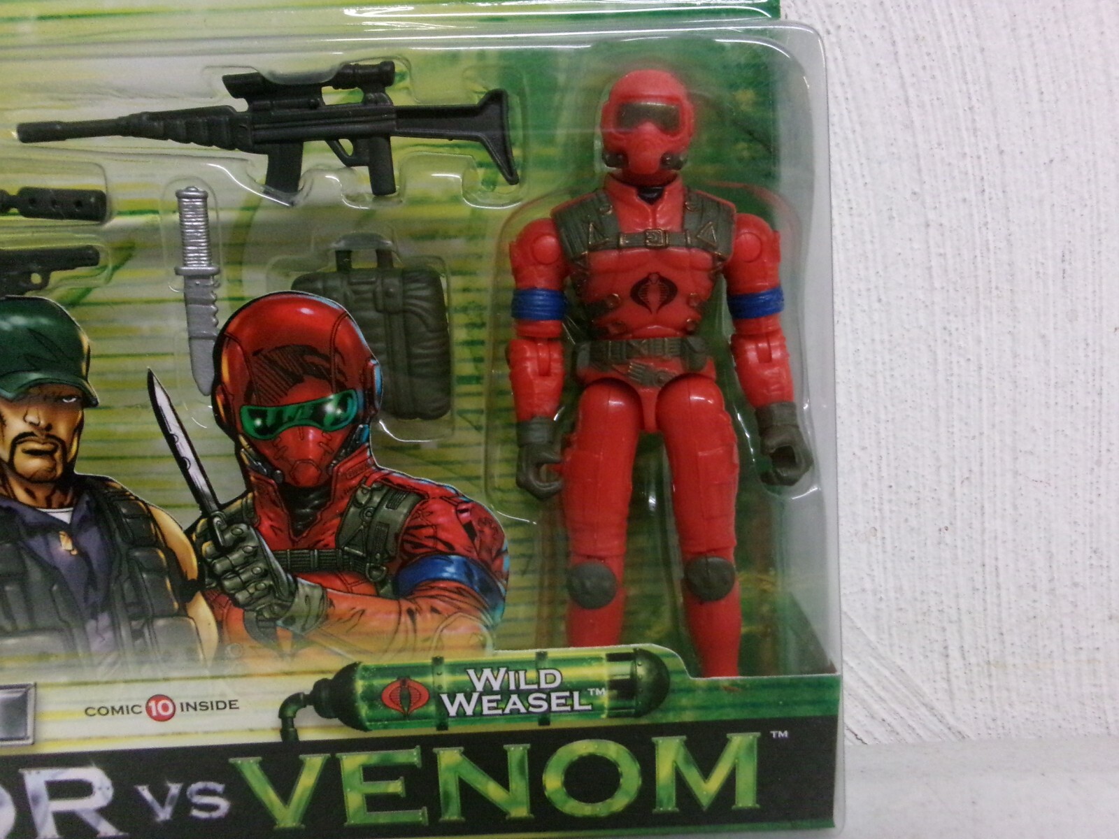 HASBRO GI JOE VALOR vs VENOM GUNG HO & WILD WEASEL FIGURES NEW - #P | eBay
