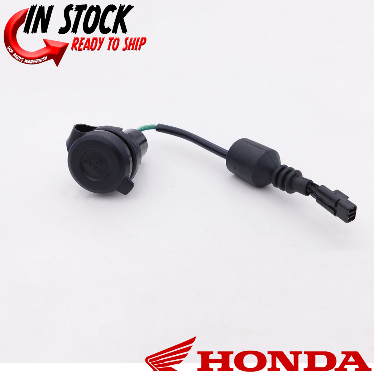 HONDA 12V ACCESSORY SOCKET 2019-2022 CB500X 2024 NX500 08U70-MKP-D80E ...